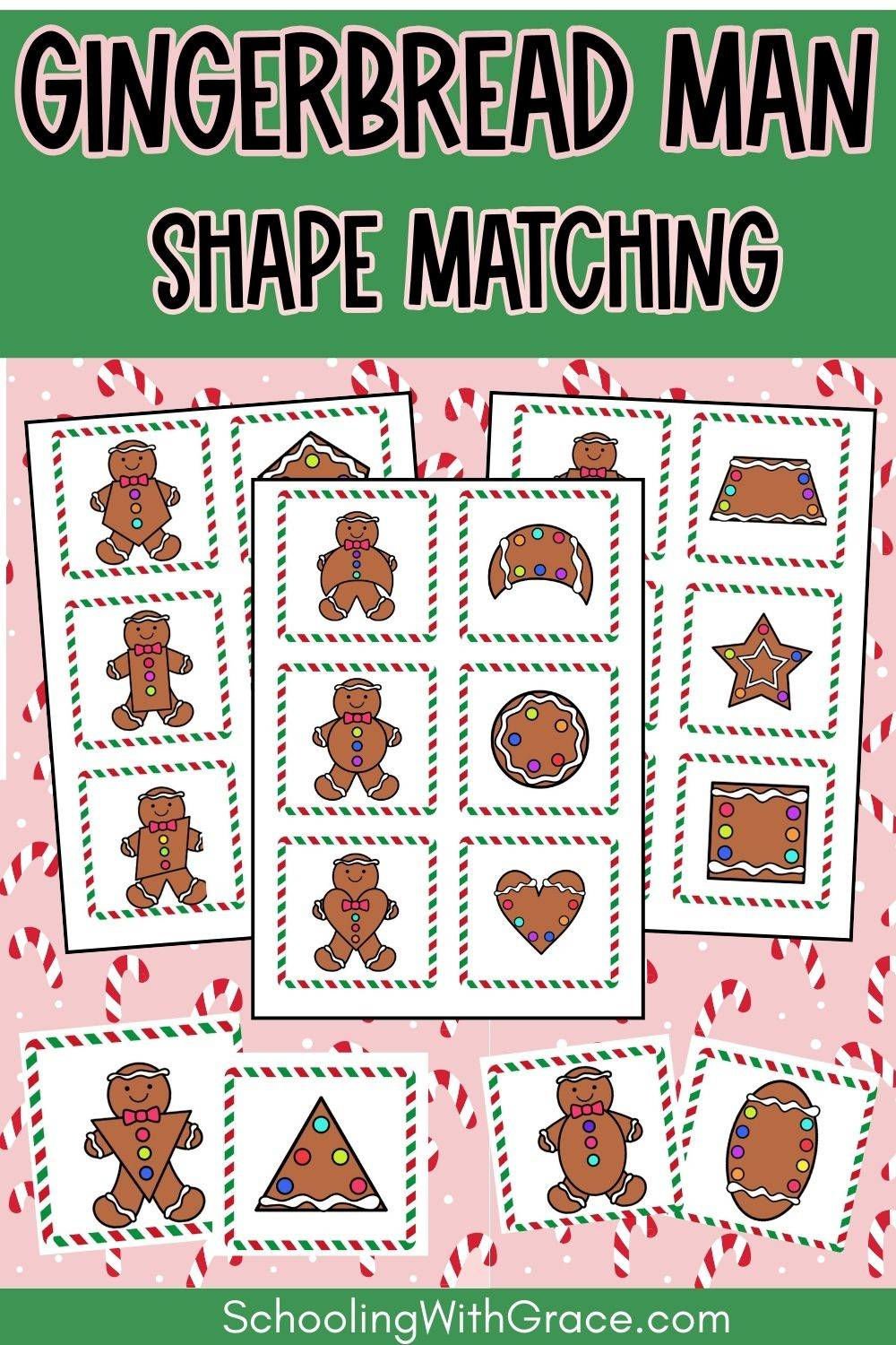 Gingerbread Man Shape Matching