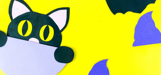 Halloween Cat Craft - This Tiny Blue House