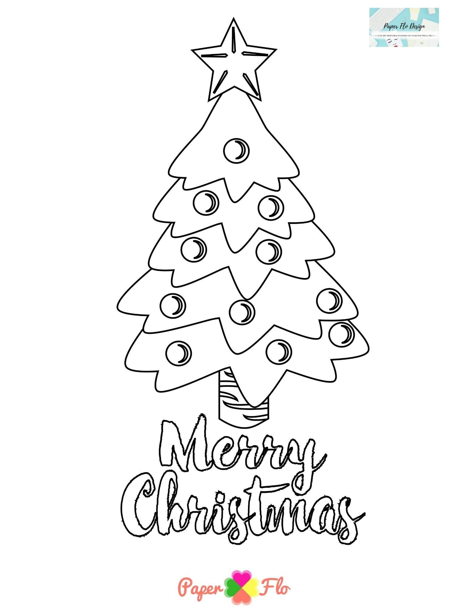 How to Draw a Christmas Tree