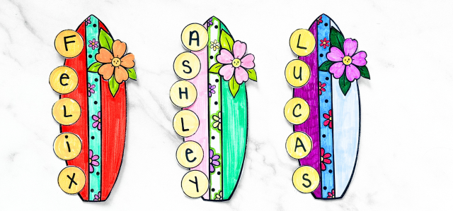 Surfboard Name Craft - This Tiny Blue House