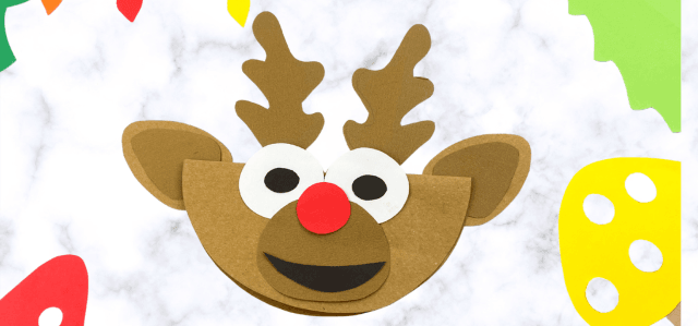 Free Printable Reindeer Craft - This Tiny Blue House