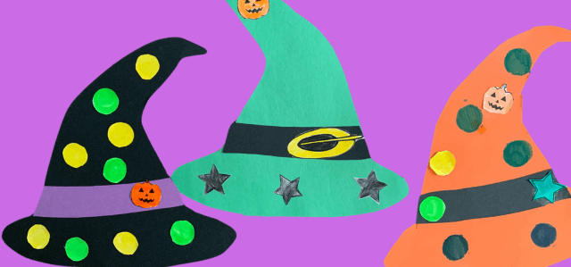 Free Printable Witch Hat Template Craft - This Tiny Blue House