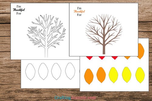 Gratitude Tree (Free Printable) - Crafting Jeannie