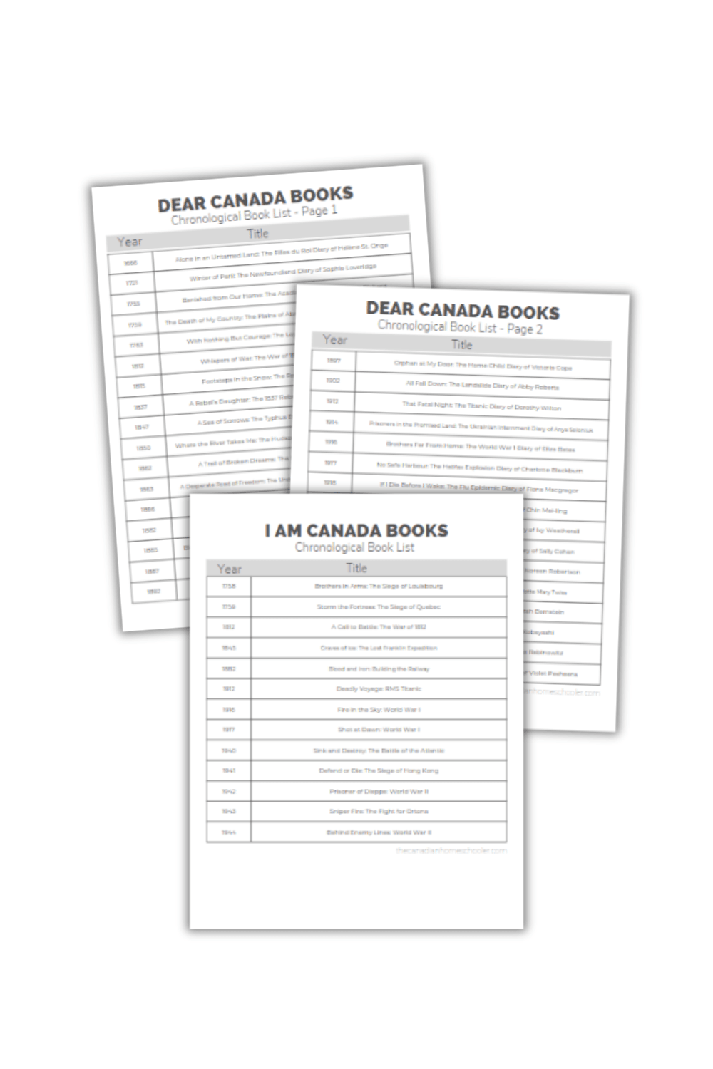 Exploring Canadian History With 'Dear Canada' And 'I Am Canada'