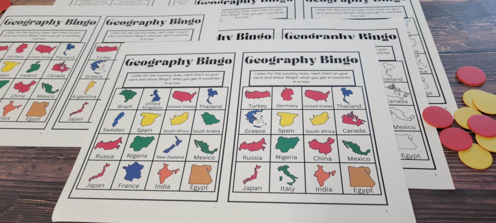 Teaching Geography with Games