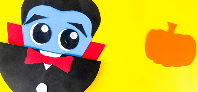 Easy Vampire Craft - This Tiny Blue House