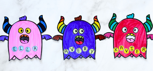 Monster Name Craft - This Tiny Blue House