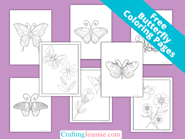 22+ Butterfly Coloring Pages (Free PDF)